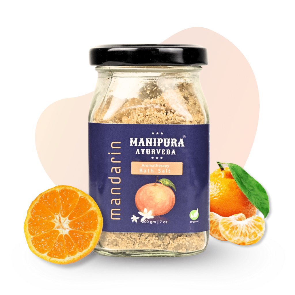 Pure Organic Mandarin Bath Salt for relaxing Body and Foot Spa made ...